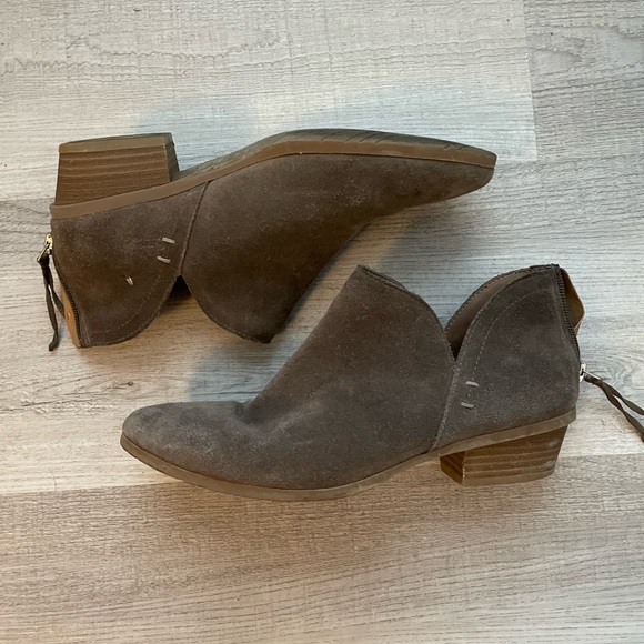 Reaction Kenneth Cole | Shoes | Kenneth Cole Grey Booties | Poshmark
